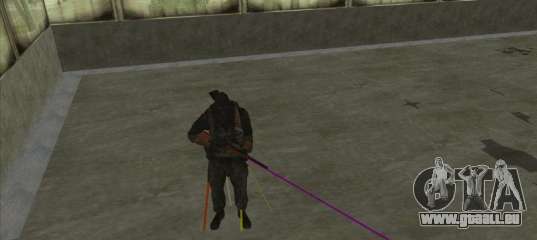 Weapon with laser pour GTA San Andreas
