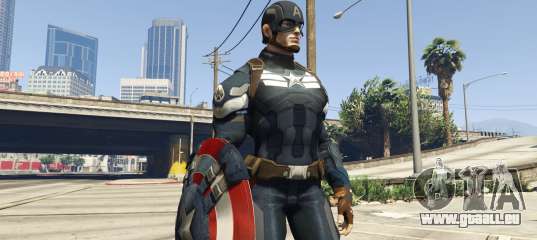 Captain America Shield Throwing Mod pour GTA 5
