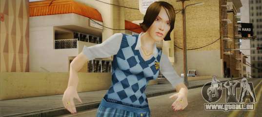 Pinky Gauthier form Bully Scholarship v1 für GTA San Andreas