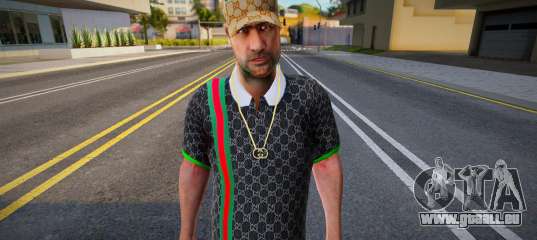 Casual V1 (Gucci) Skin pour GTA San Andreas
