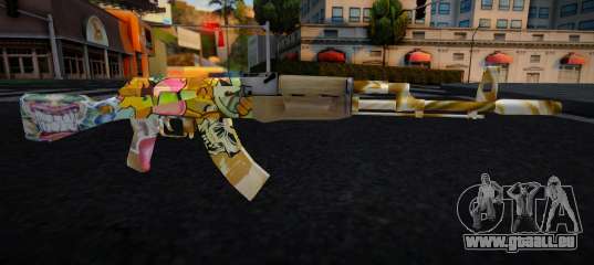 AK-47 Graffiti für GTA San Andreas
