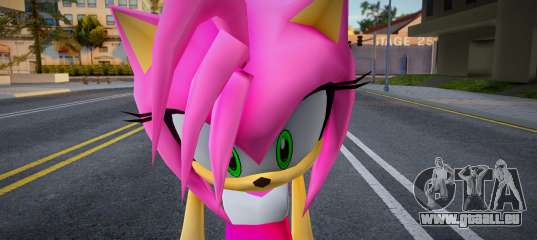 Amy Rose From Sonic Riders für GTA San Andreas